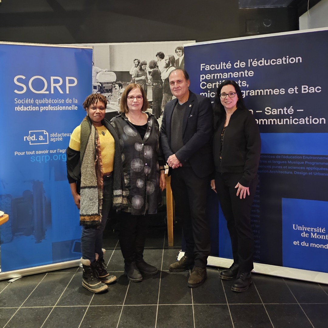 Société québécoise de la rédaction professionnelle